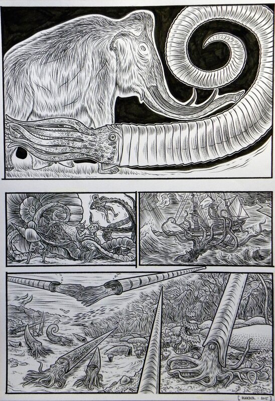 Jens Harder - planches et dessins originaux dans les collections