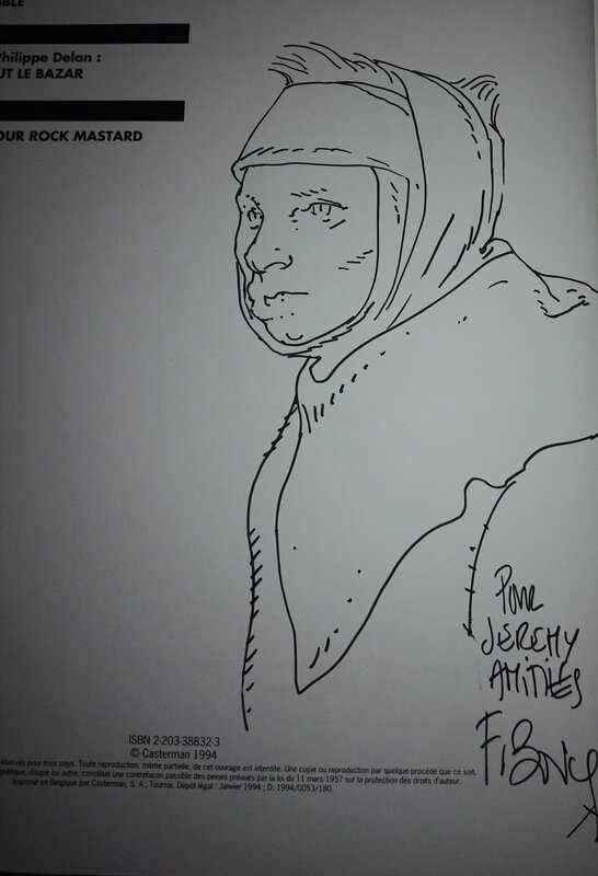 La bouche du diable par François Boucq - Dédicace