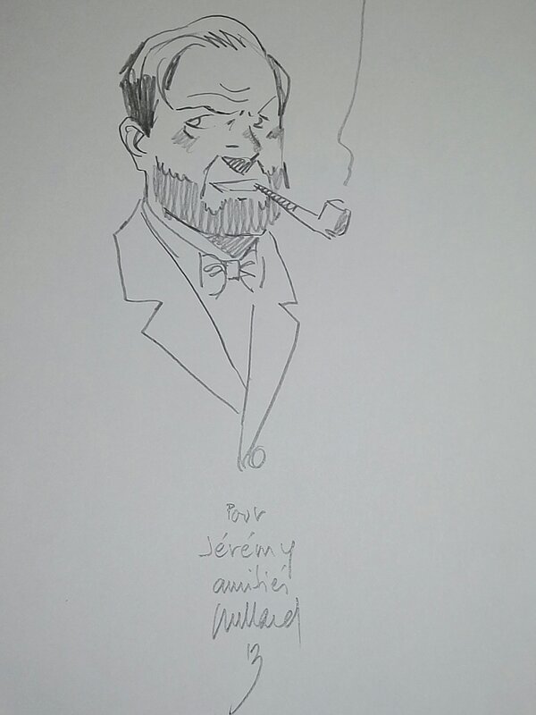 Philip Mortimer par André Juillard - Dédicace