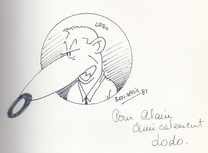 Richard Antez par Ben Radis - Dédicace