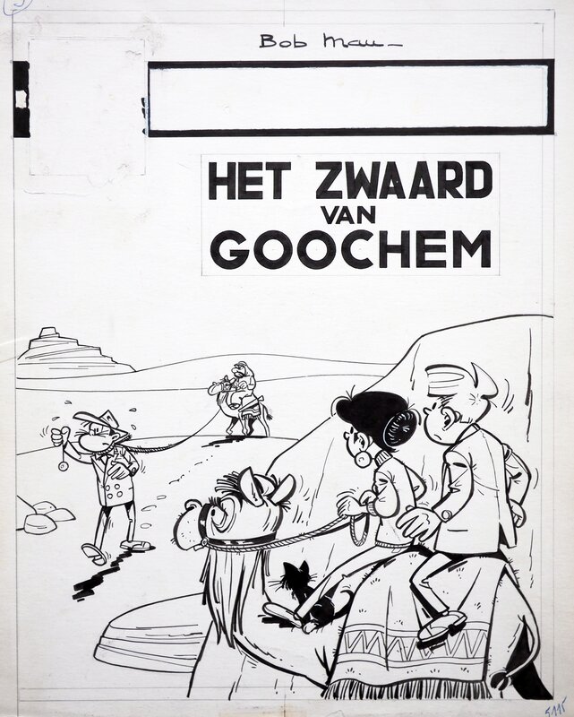 Bob Mau, Het zwaard van Goochem - Couverture originale