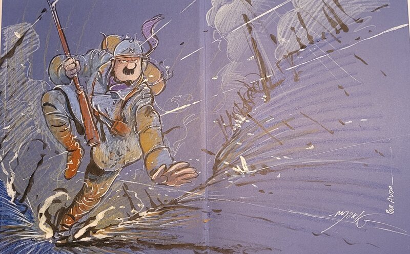 Dédicace de Marko dans les Godillots tome 3 - Dédicace