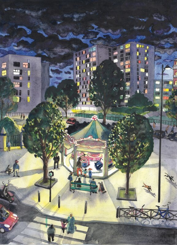 Mardon, illustration Manège Ménilmontant, 2022. by Grégory Mardon ...