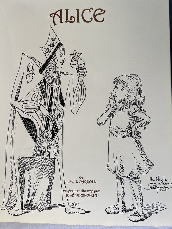 Alice par José Roosevelt - Dédicace