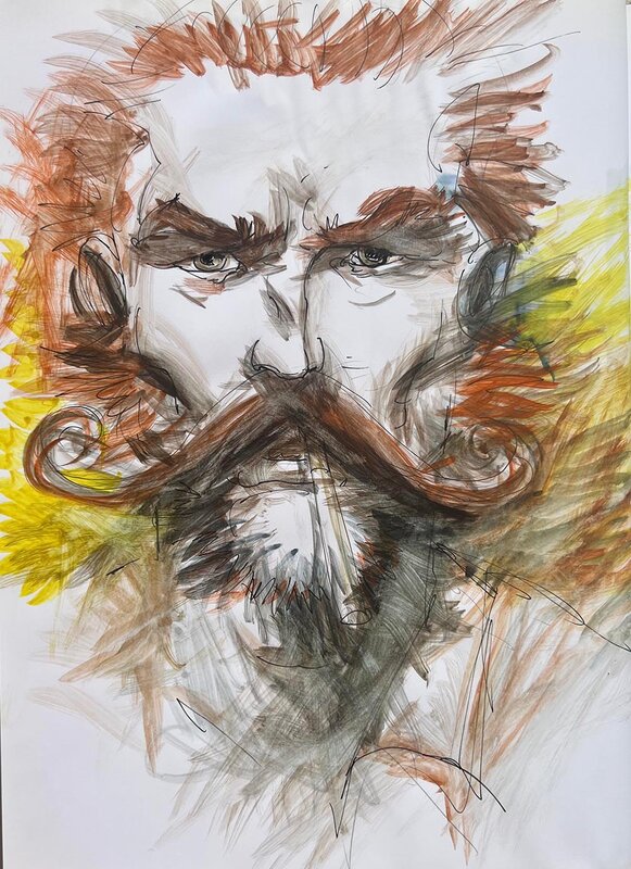 Jef, Eric Corbeyran, Une balle dans la tête (tome 2) - Dédicace