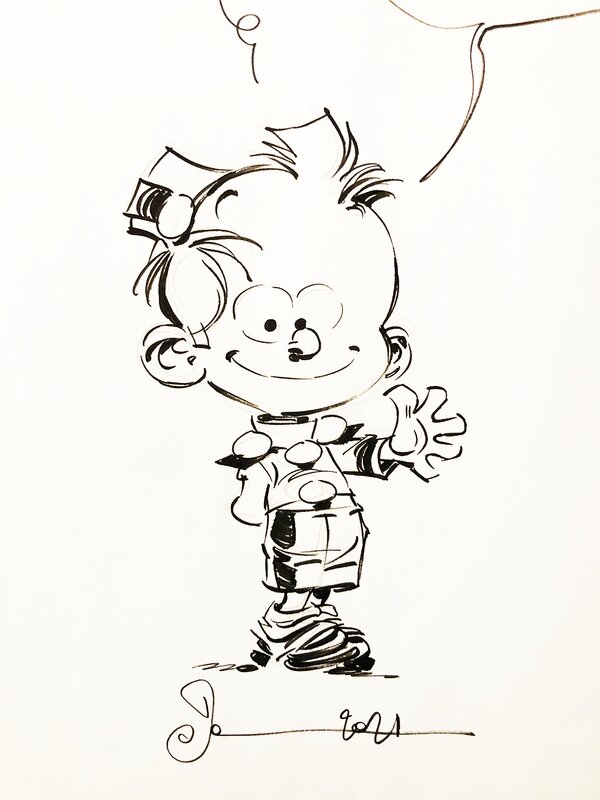 Dan Verlinden, Le Petit Spirou (tome 6) - Dédicace
