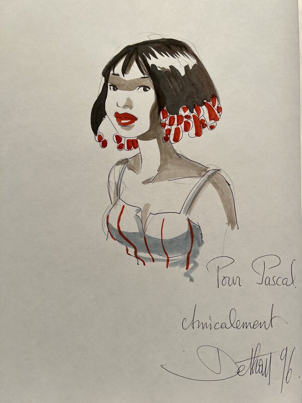 Mémoire de Sable par Isabelle Dethan - Dédicace