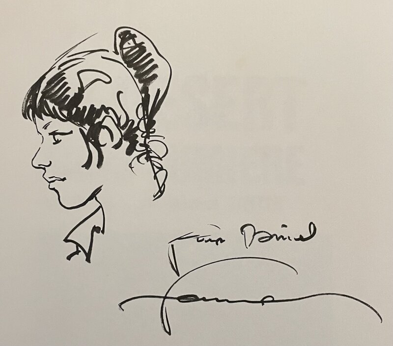 Dédicace de Hermann pour Comanche - Dédicace