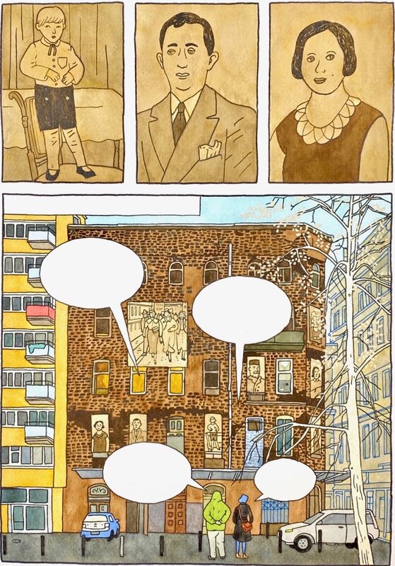 En vente - Rutu Modan, The Property, Page #34 - Planche originale