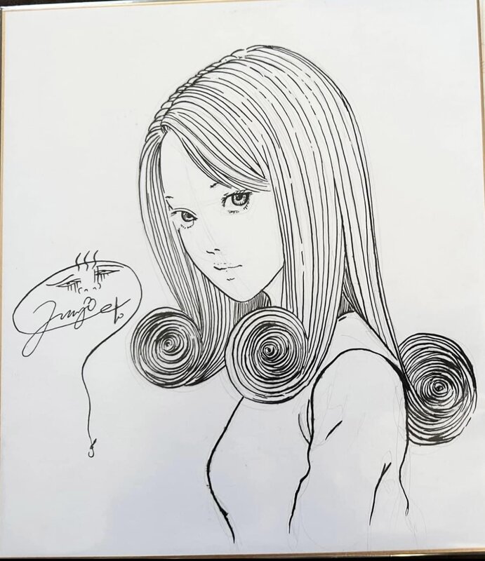 Spirale par Junji Ito - Illustration originale