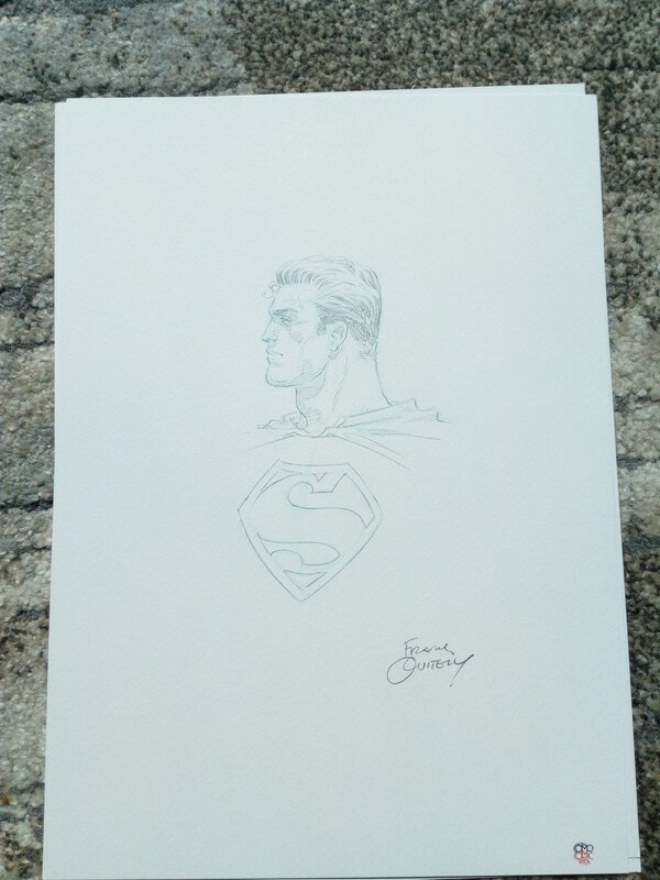 En vente - Superman / frank quitely - Illustration originale