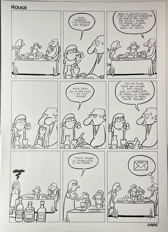 Planche Eric Ivars - Planche originale