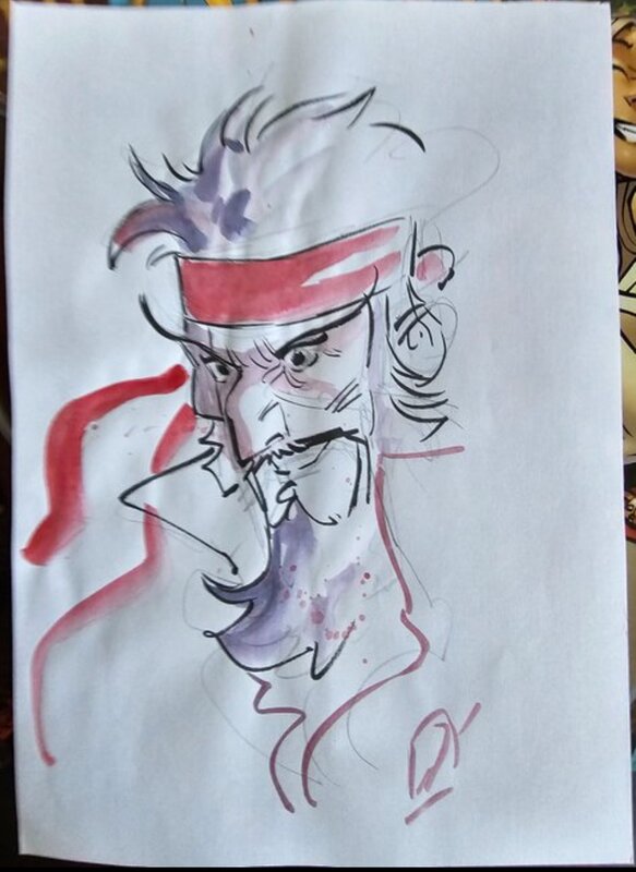 Sinbad par Pierre Alary - Illustration originale