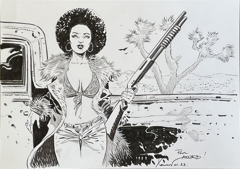 Tango par Philippe Xavier - Illustration originale