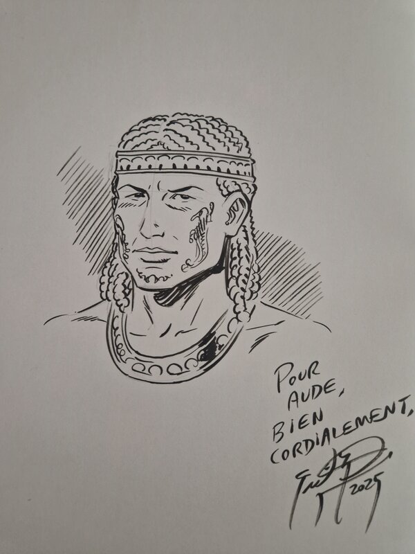 François Miville-Deschênes, Dédicace de Miville dans Reconquêtes tome 2 ...