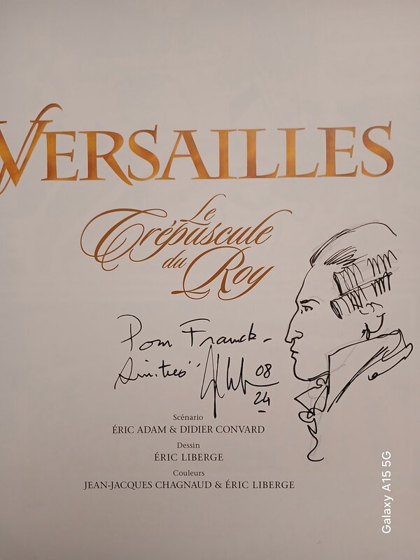 Versailles T1 par Eric Liberge - Dédicace